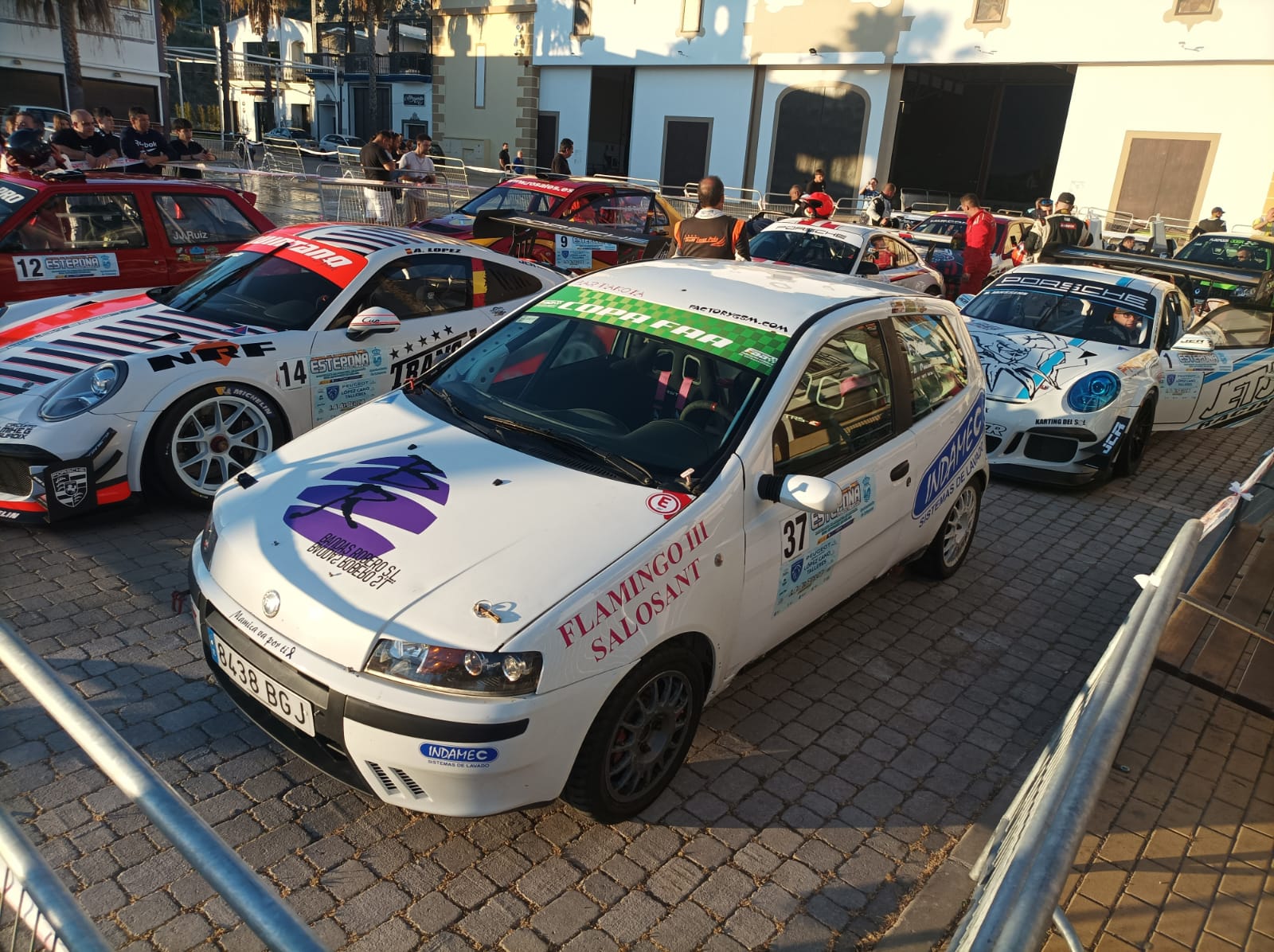 Avería mecánica de Fernando Cruz en la Subida de Campeones Estepona ...